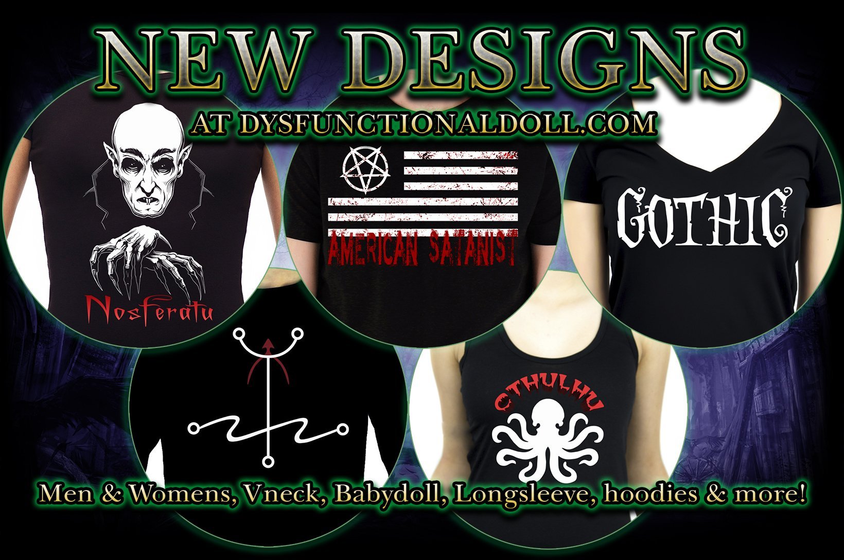 Gothic, Deathrock, Alternative and Emo Clothing Store and Accessories ...